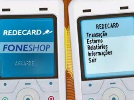 Máquina de cartão no celular – Redecard - Crédito ou Débito